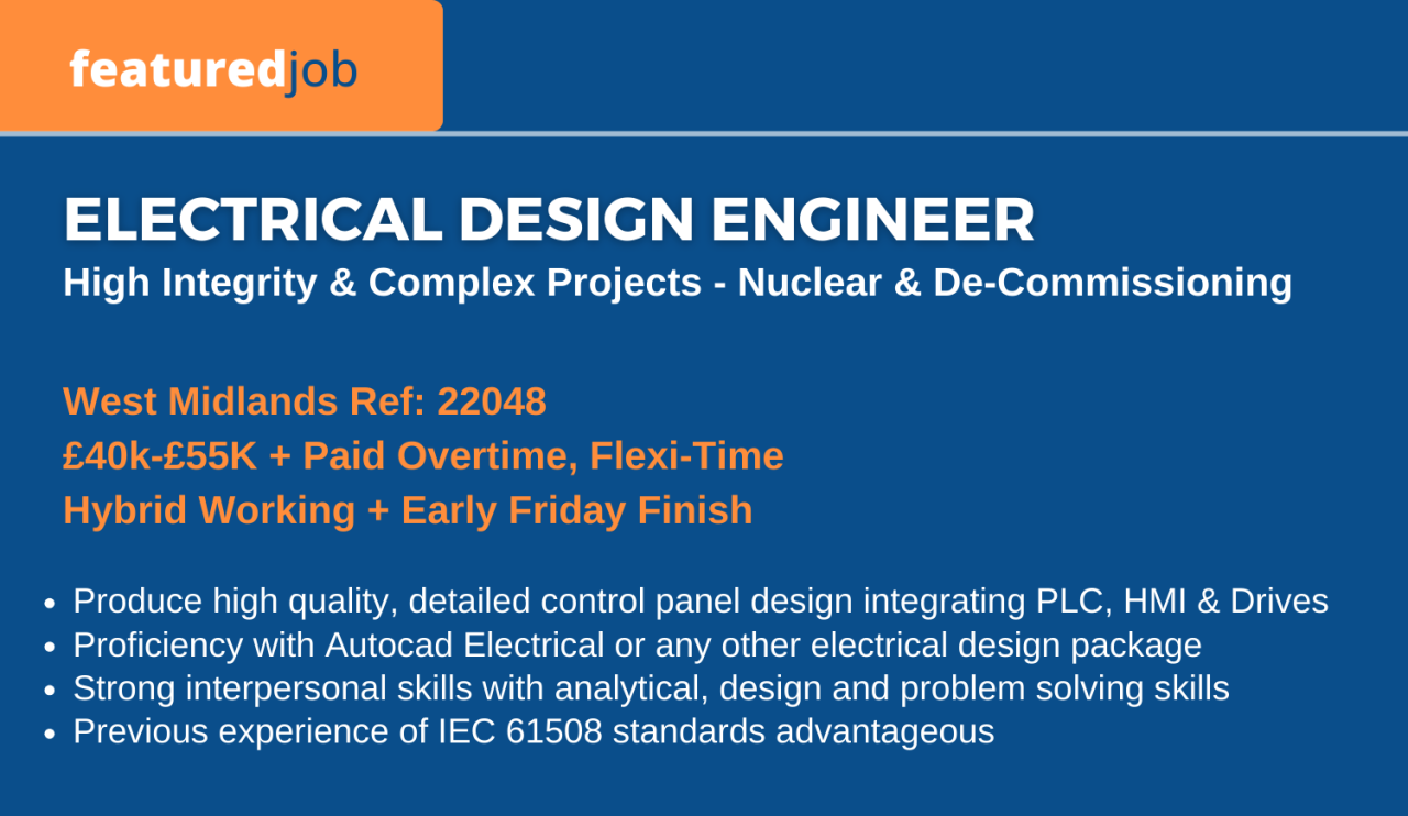 Electrical Design Engineer Jobs